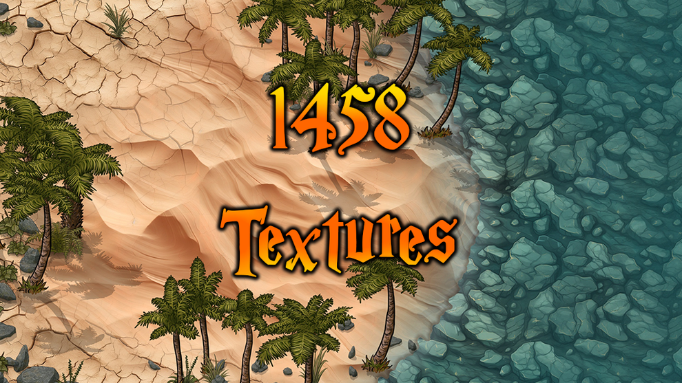 23 Texture Packages (1458 Textures) – W Fantasy and RPG