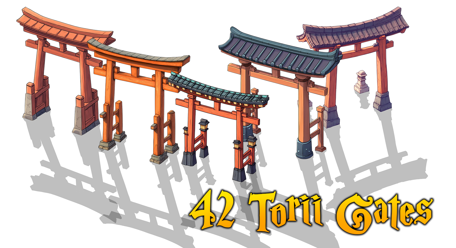 42 Torii Gates – W Fantasy and RPG