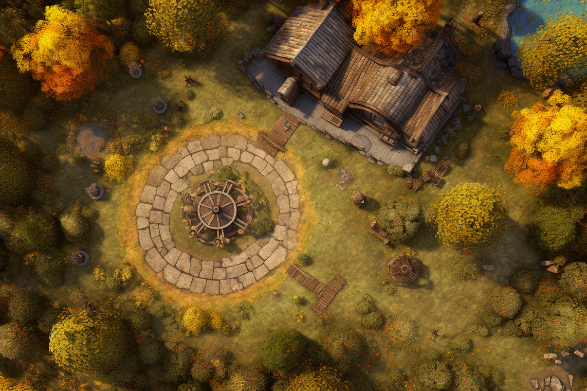 100 Autumn Maps – W Fantasy and RPG