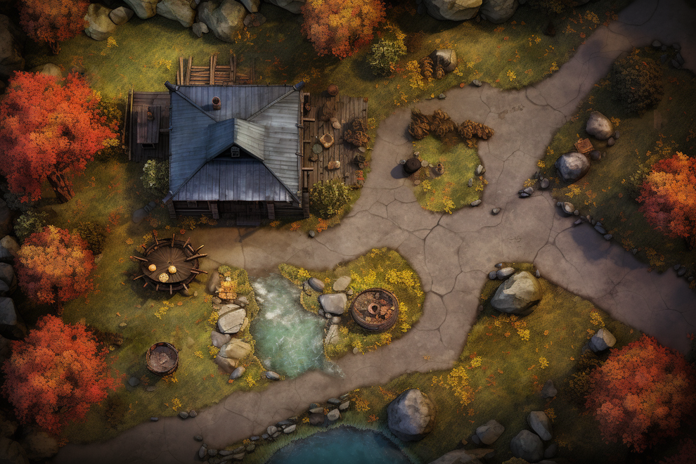 100 Autumn Maps – W Fantasy and RPG