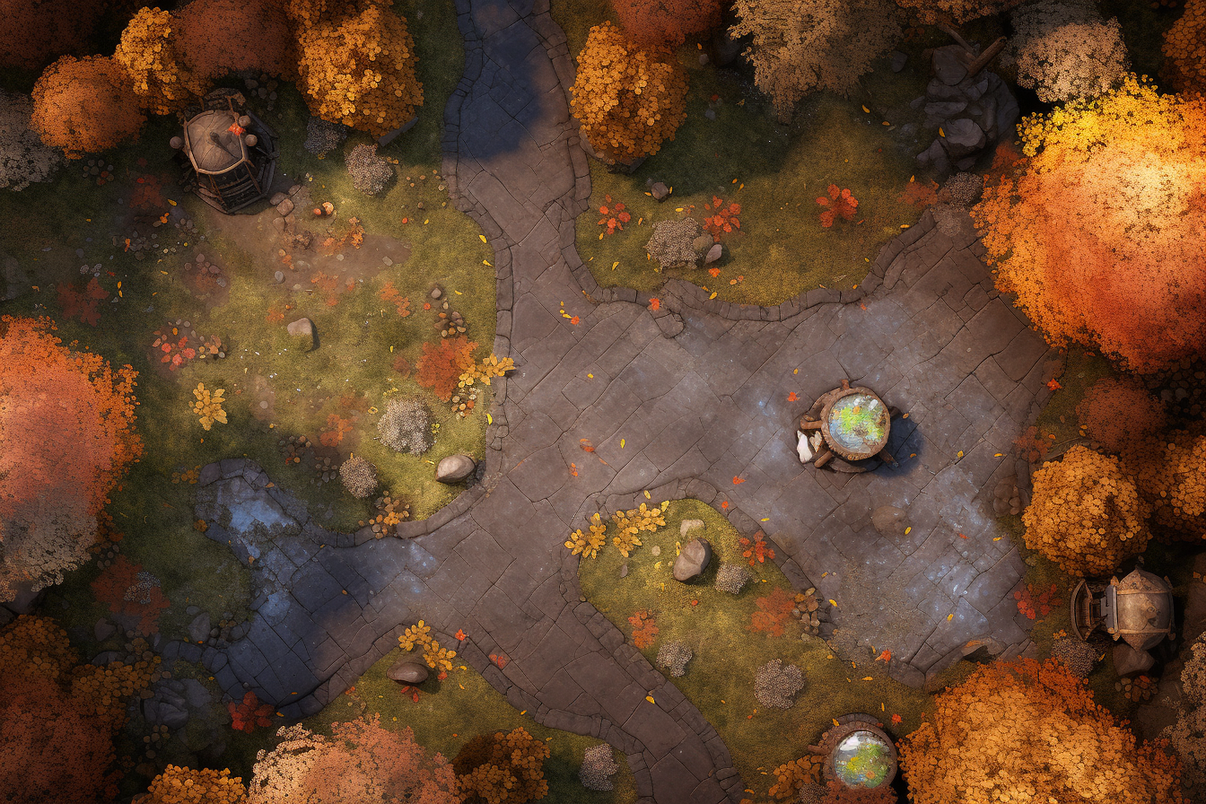 100 Autumn Maps – W Fantasy and RPG