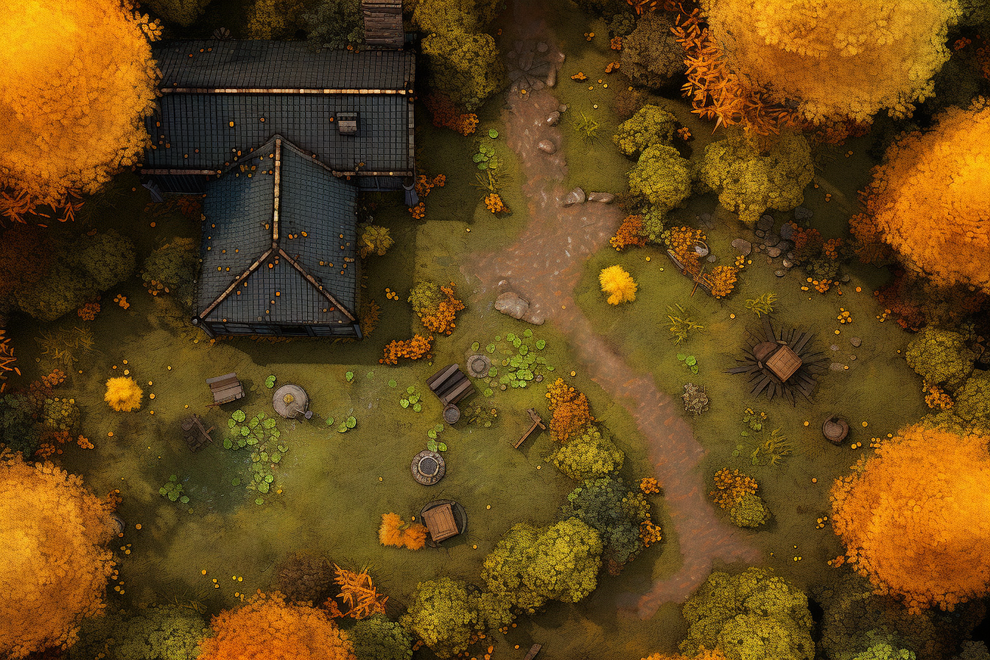 100 Autumn Maps – W Fantasy and RPG
