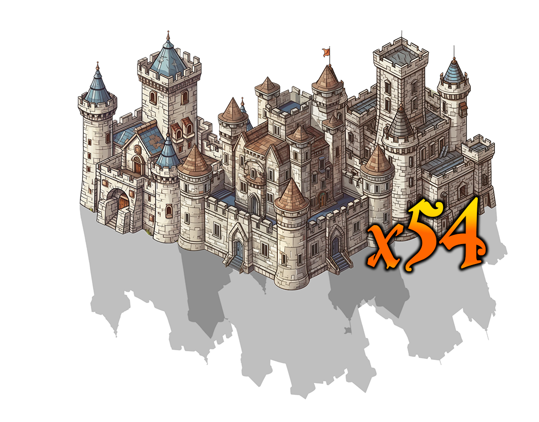 54 Castle Assets – W Fantasy and RPG