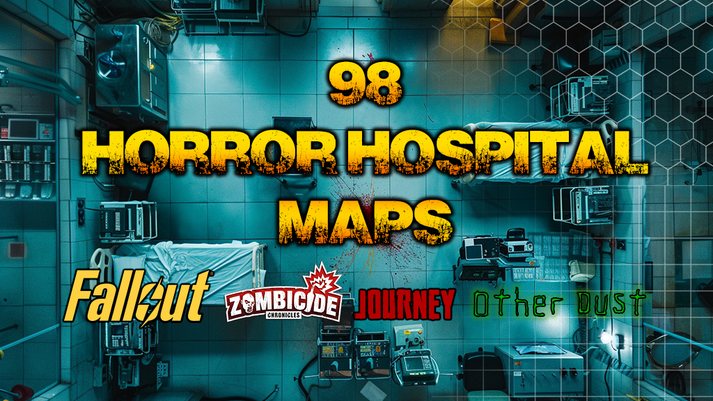 98 Horror Hospital Maps – W Fantasy and RPG