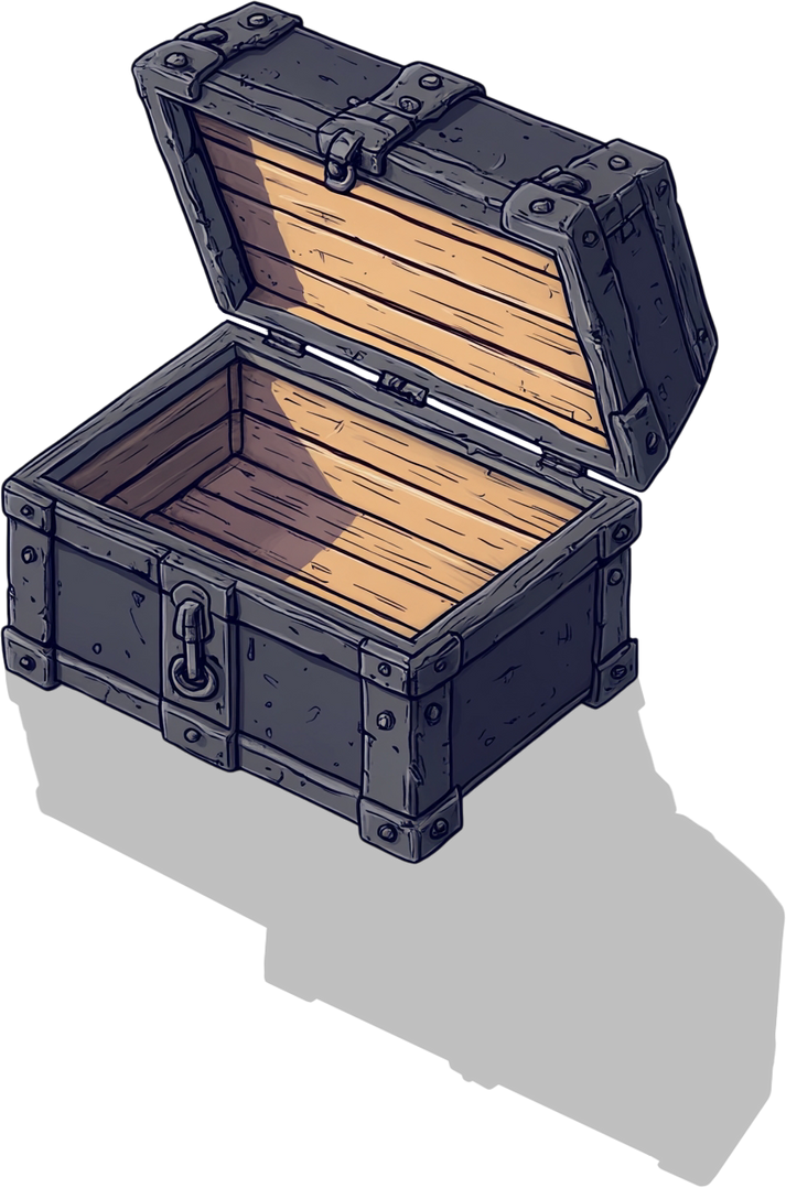 101 Opened Chests – W Fantasy and RPG