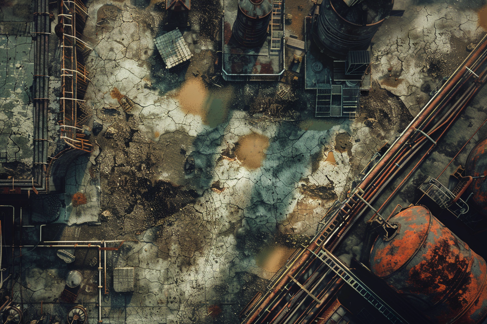 365 Post-Apocalyptic Maps – W Fantasy and RPG