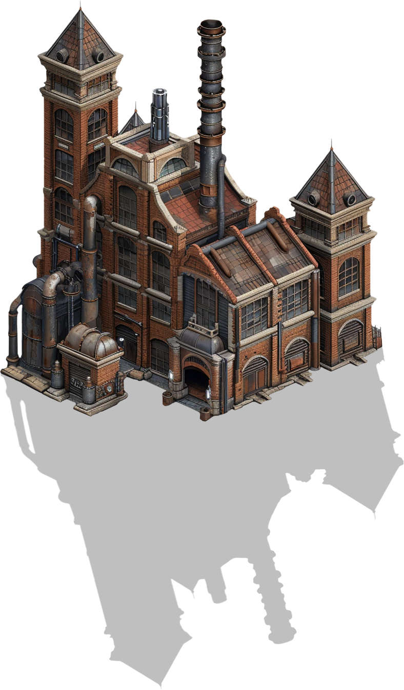 127 Steampunk Buildings – W Fantasy and RPG