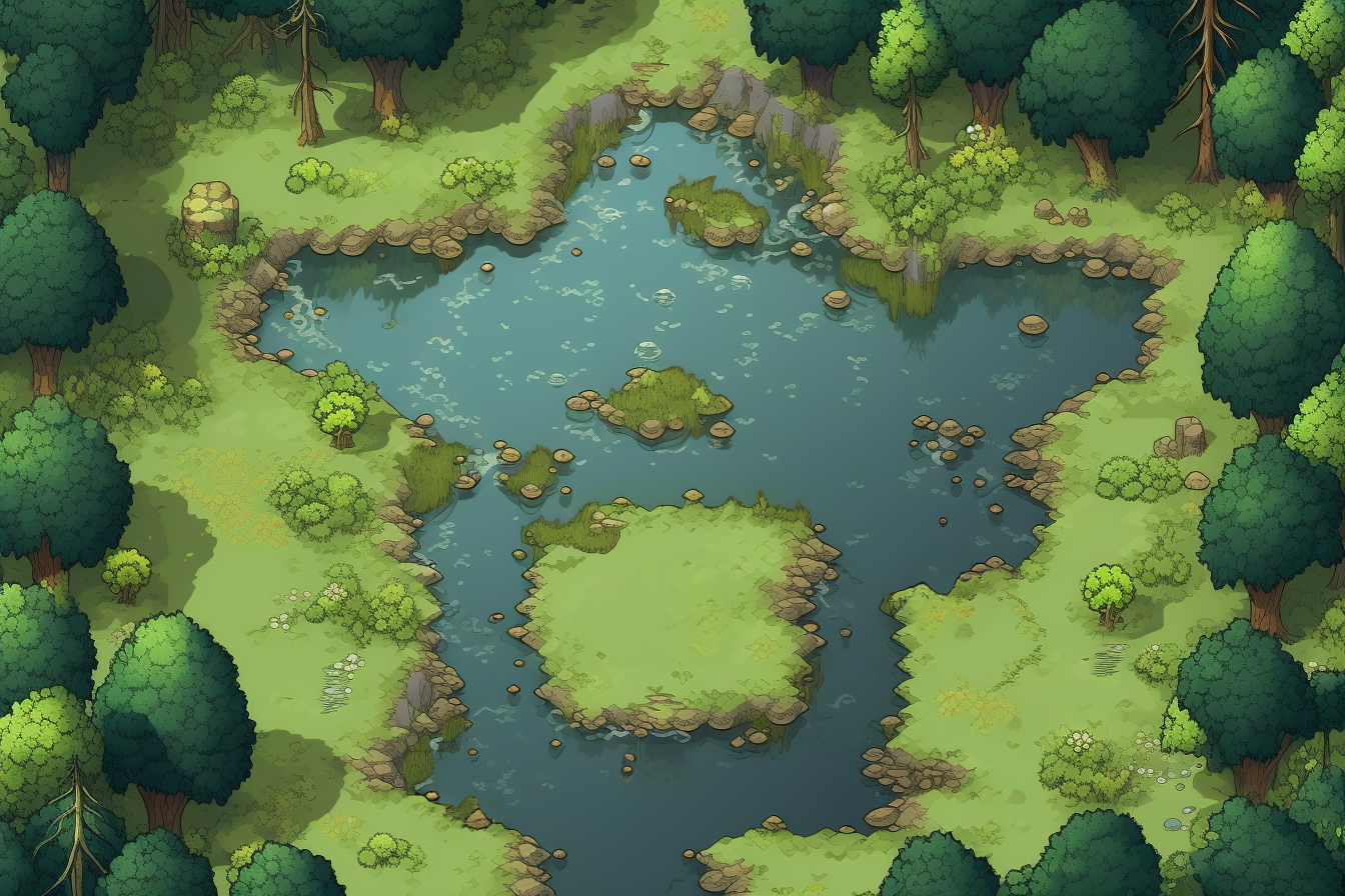 100 Swamp Maps - For Kids – W Fantasy and RPG