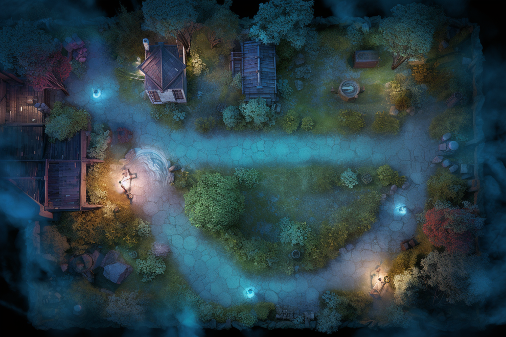 200 Halloween Maps – W Fantasy and RPG