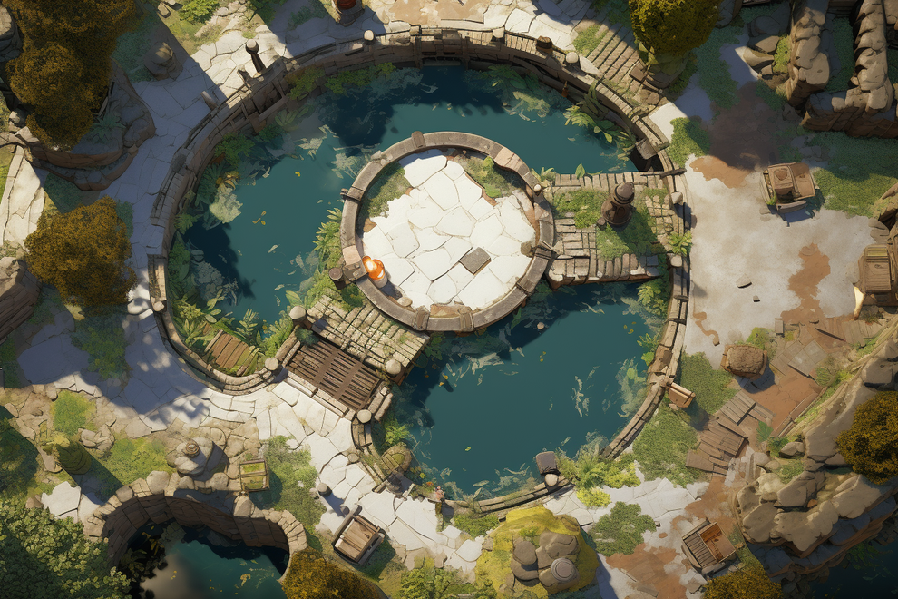 100 Summer Maps – W Fantasy and RPG